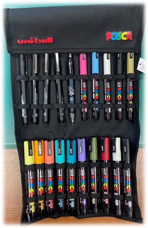 POSCA-UNIBALL ART STARTER KIT 20 ΤΕΜ ΔΙΑΦΟΡΑ ΕΙΔΗ-ΧΡΩΜΑΤΑ ΣΕ ΠΑΝΙΝΗ ...